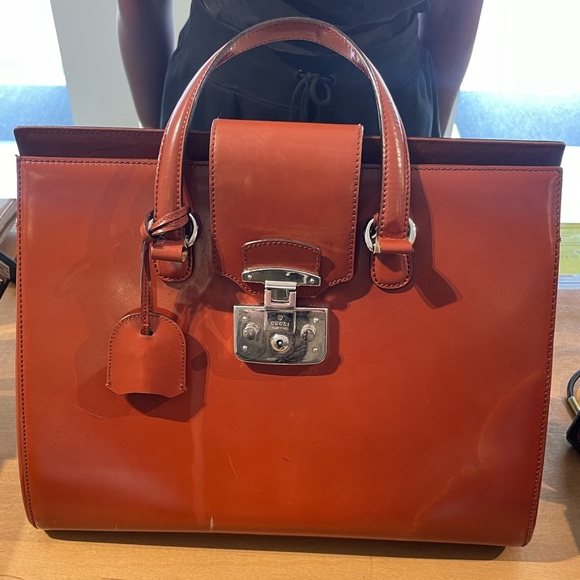 Gucci | Bags | Gucci Lady Lock Medium Tote Bag | Poshmark